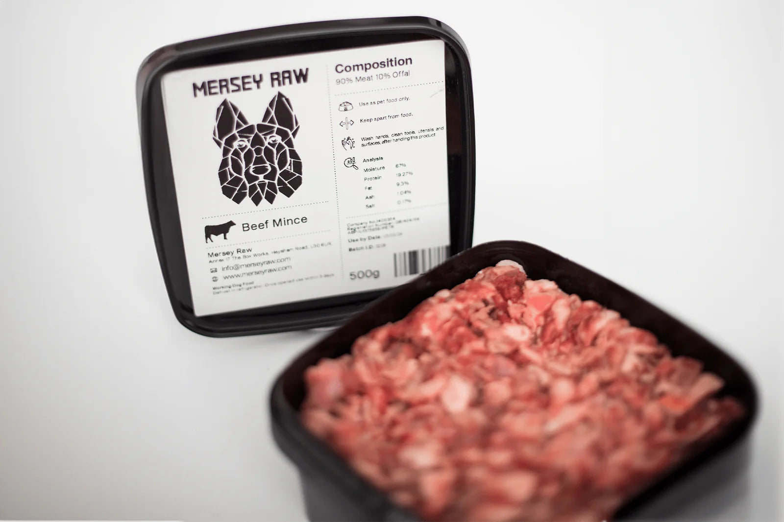 Mersey Raw - Beef 500g – Paws on Floor